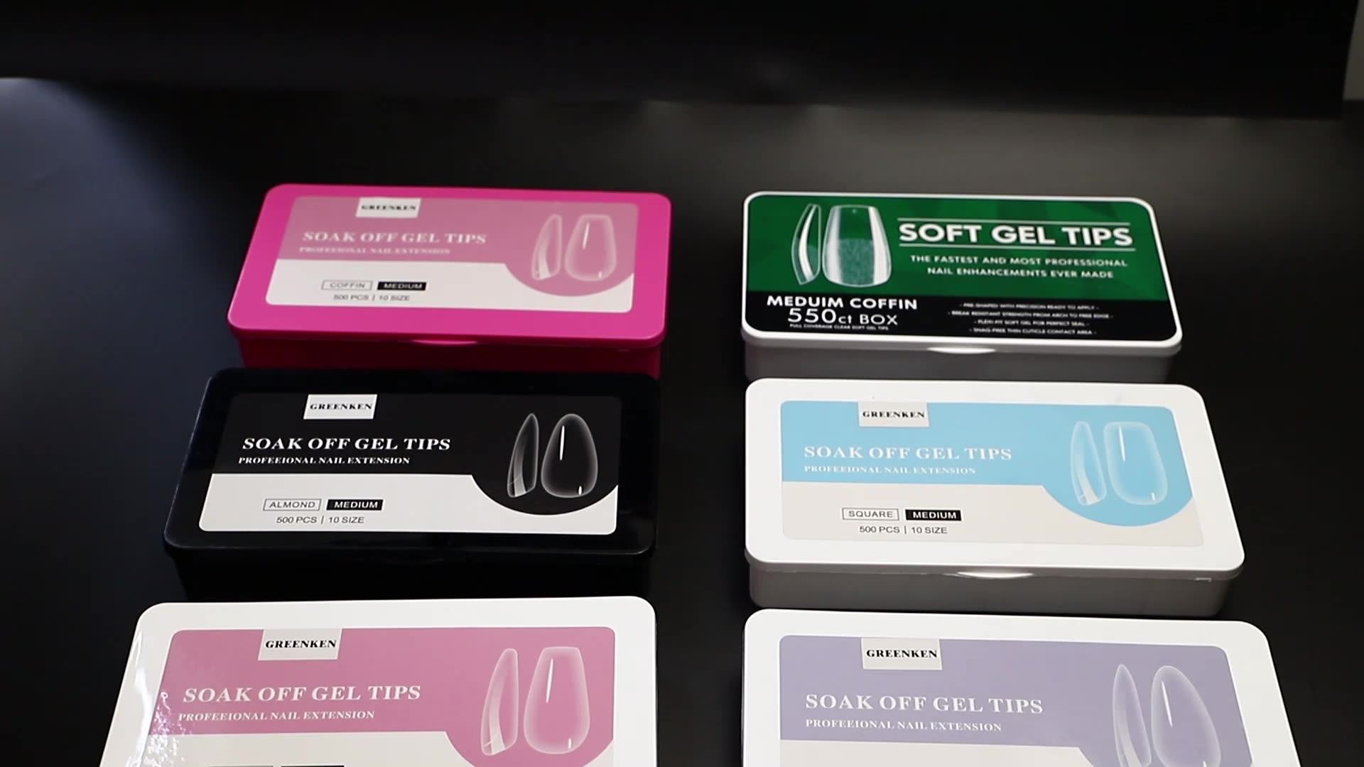 Soft Gel Tips Abs 500/ 600pcs Box Traceless No Trace Clear Short Xl Xxl ...