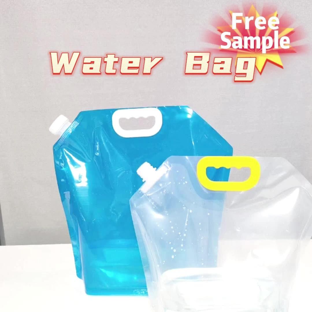 Hot Sale Clear Storage Plastic Doypack Foldable Portable 4l 5 Liter ...
