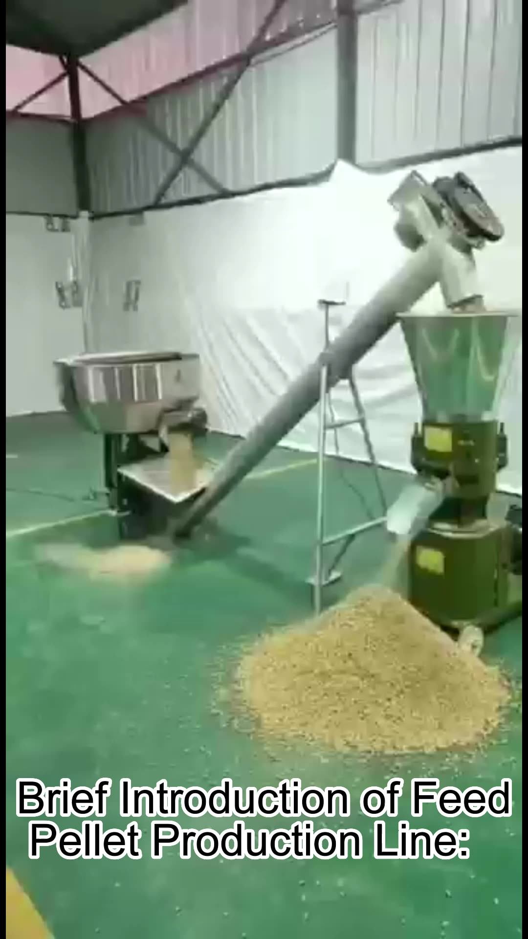 Jy Machinery 400kg/hour Animal Feed Processing Equipment With Core ...