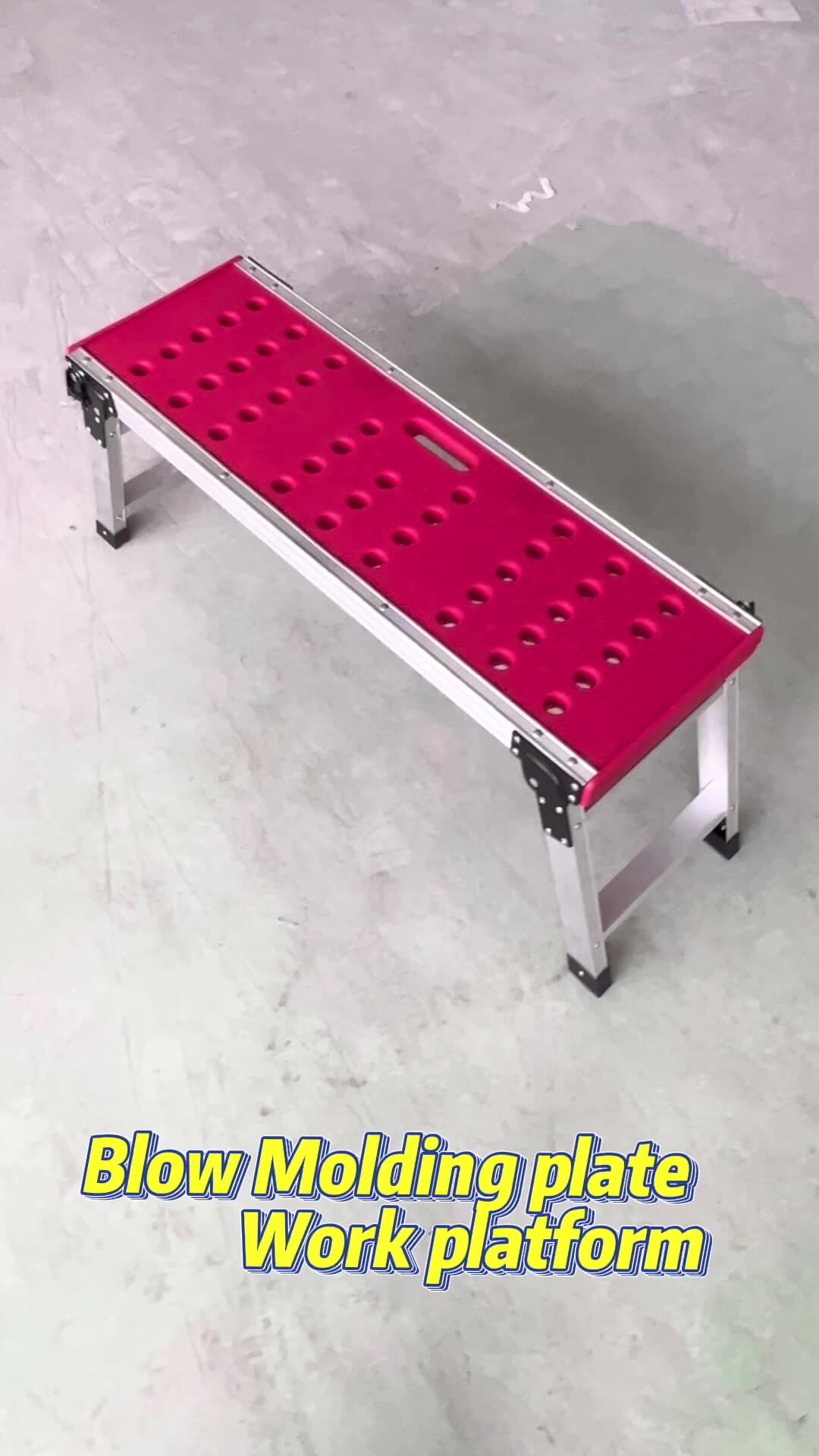 Aluminum Material Work Platform Ladder With Car Washing Platforms - Buy ...