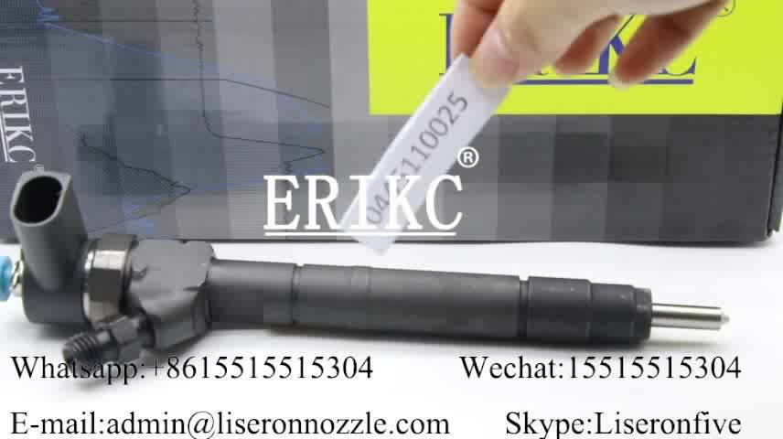 0445110025 Stainless Steel Fuel Injector 0 445 110 025 Fuel Injection ...