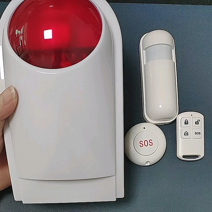 433mhz Wireless Outdoor Strobe Siren With Flash Light Wireless Siren ...