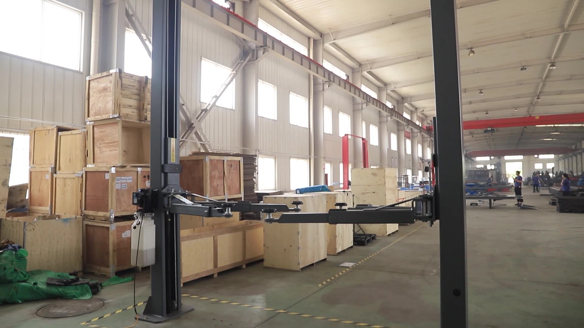 Car Hydraulic Double Column Gantry Lifts Auto Lift 2 Post Lifter For ...