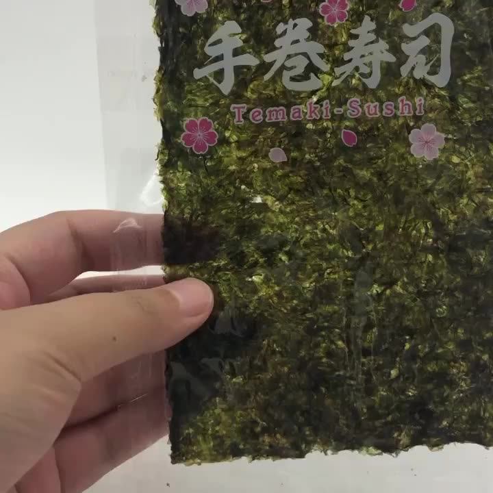 Temaki Sushi Nori Plastic Film Wrapper - Buy Temaki Nori,Temaki Sushi ...