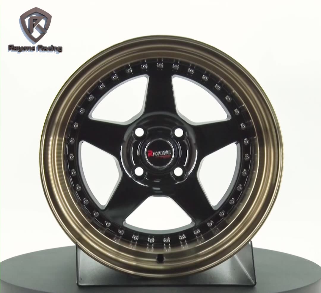 15 Inch Dark Black Deep Dish 4x100 Milled Lip Wheels - Buy Wheels,4x100 ...