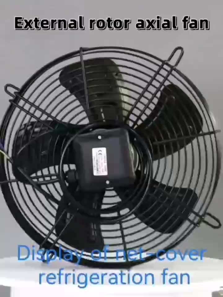 Outdoor Unit Industrial Fans Axial Exhaust 200 Mm Ac Industrial Axial ...