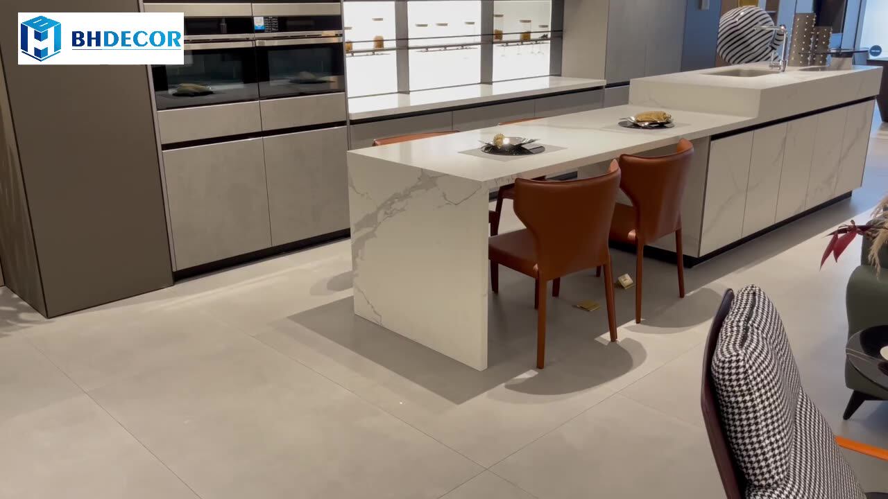 Studio Luxury Inbuilt Slate Mahogany Pine Solid Wood Uv Lacquer Linear ...