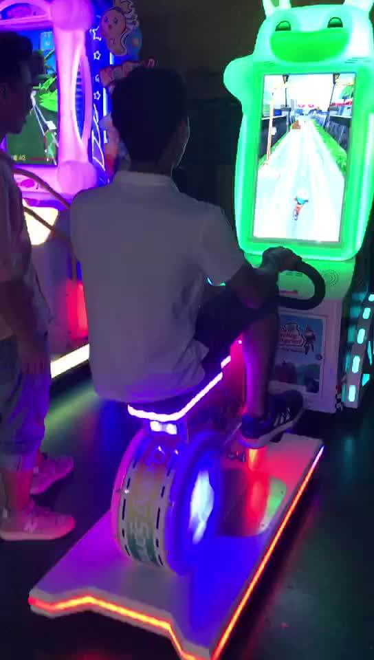 Coin Operated Amusement Kiddie Ride Bike Riding Arcade Video Game ...