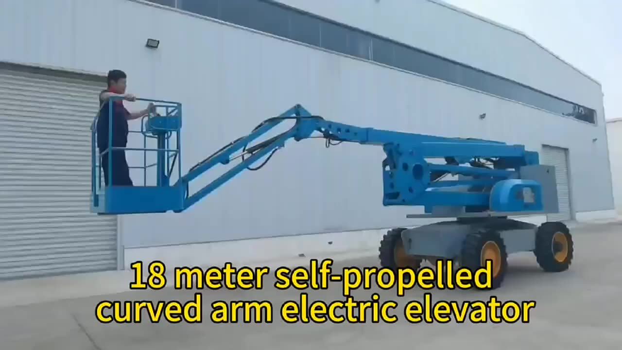 Large Working Radius Customized 360 Degree Telescoping Lift Work ...