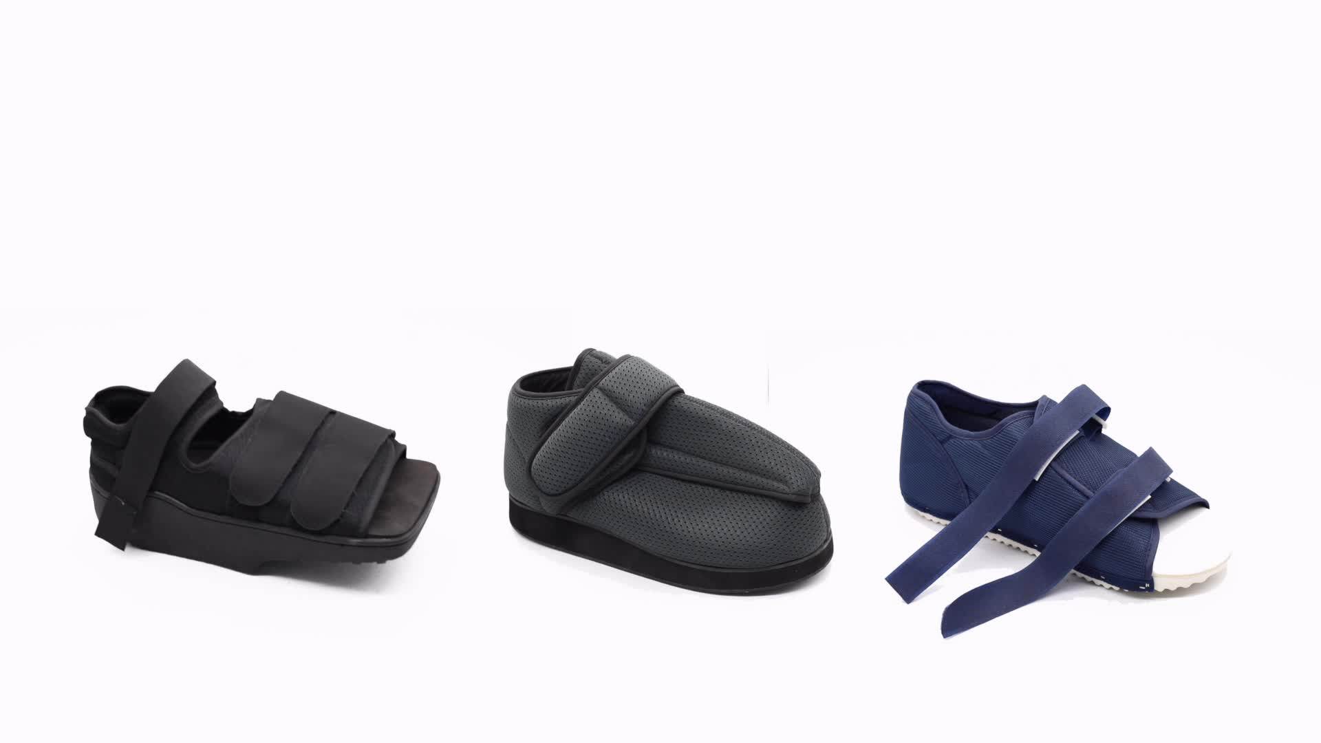 Medical Foot Care Semi-rigid Tpr Sole Post Op Shoes - Buy Tpr Sole Post ...