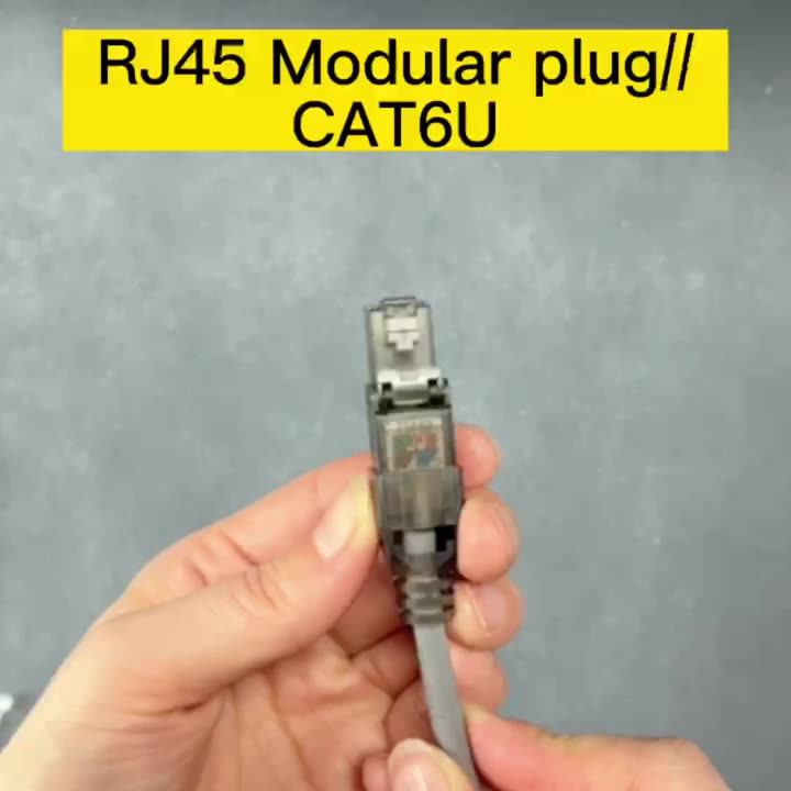 Rj45 Cat.6 Utp Field Connector Modular Plug Free Of Crimping Design ...