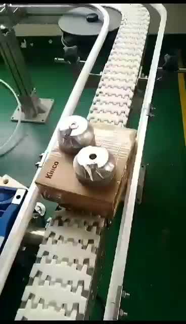 H567 Conveyor Machine Transfer Plate Plastic Roller Transition Chain ...