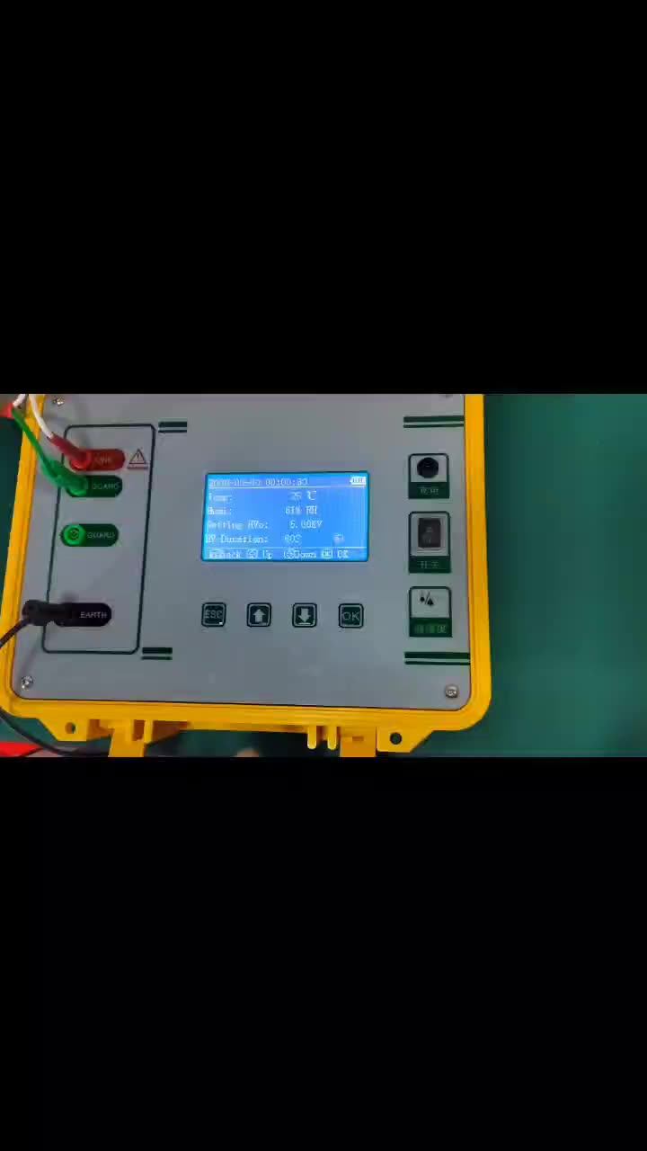 Digital Insulation Resistance Tester Megameter Transformer Tester 10kv ...