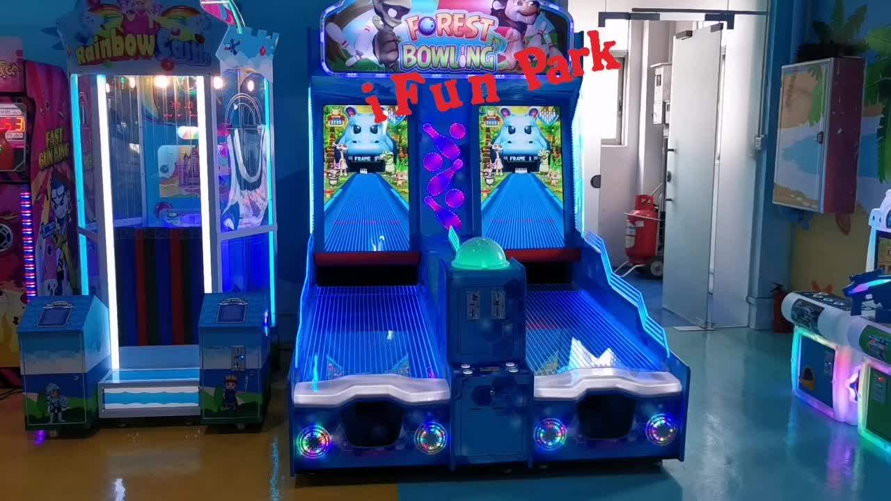 Ifun Park Luxury Indoor 2 Line Mini Bowling Arcade Machine For Sale For ...