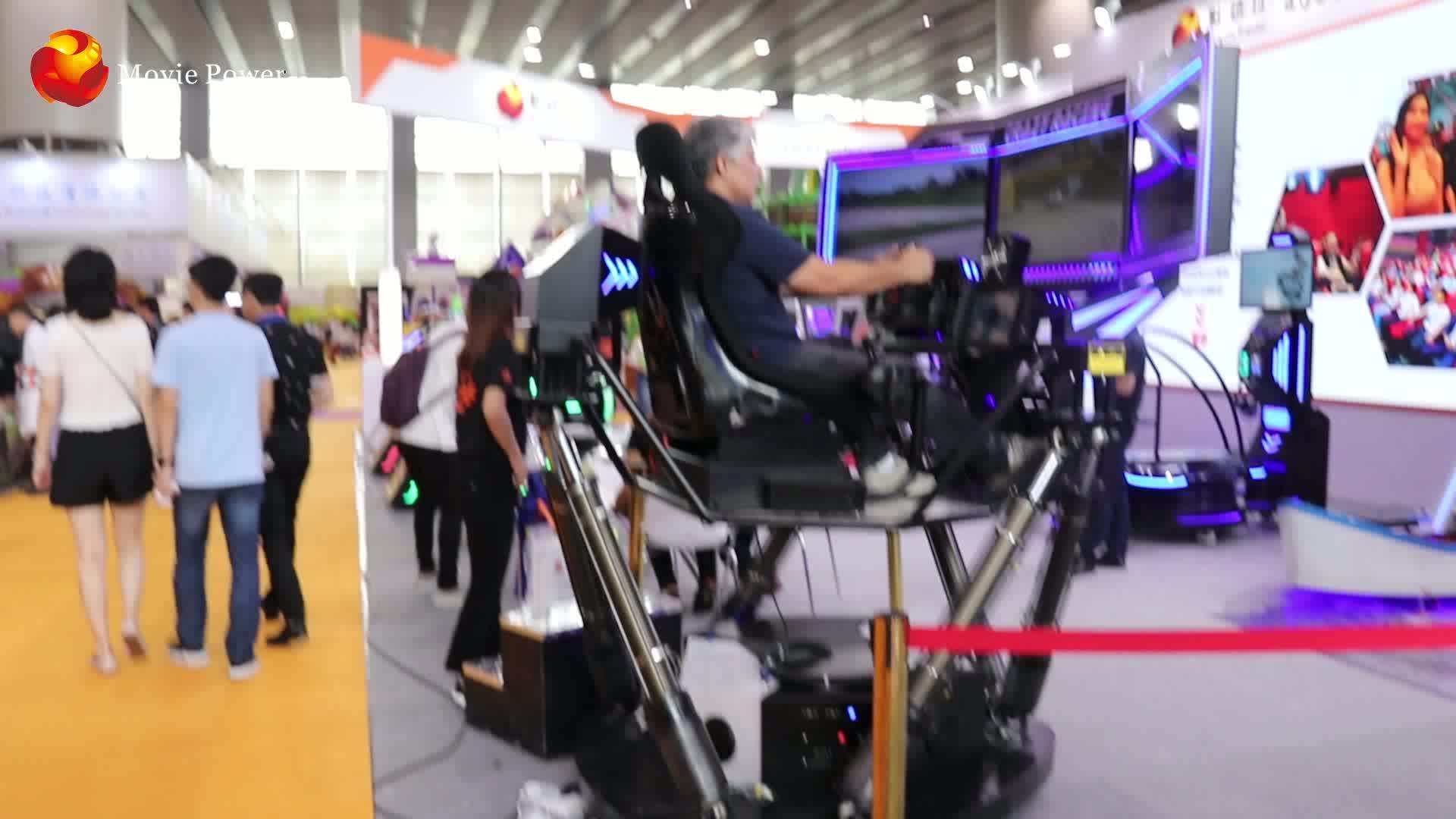 Arcade Vr Game Machine 9d Dynamic Drive Equipment Motion Driving ...