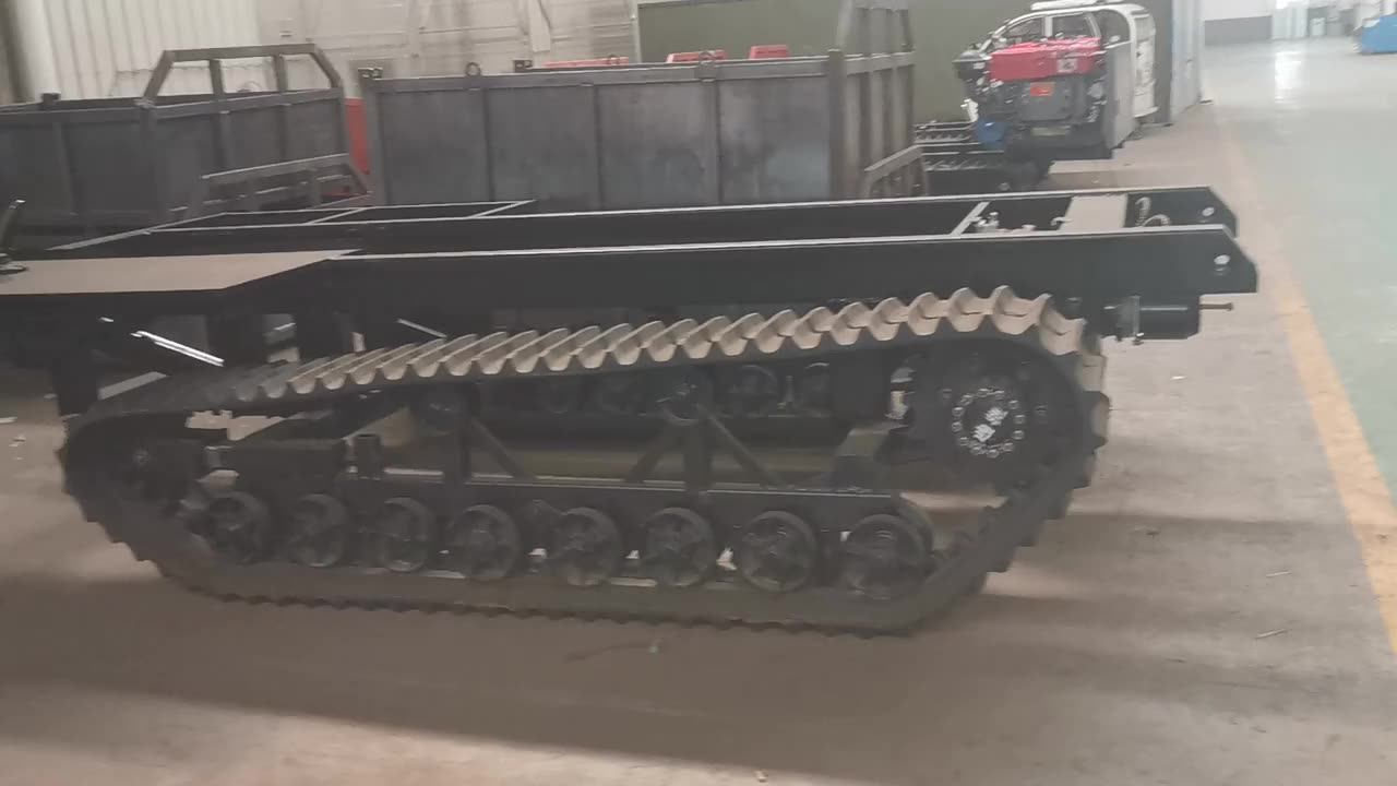 Undercarriage Chassis Hydraulic Track Undercarriage For Large Machines ...