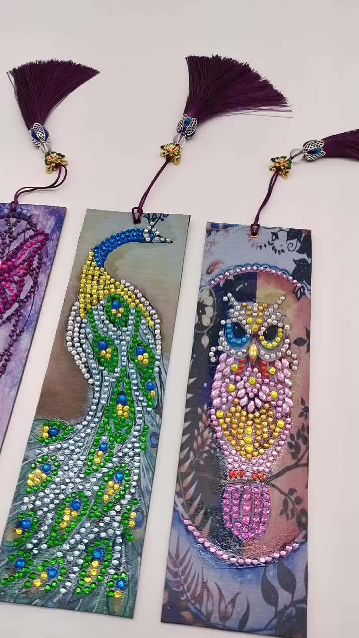 Dreamcatcher Custom Bookmarks Diy Shaped Diamond Painting Art Tassel ...
