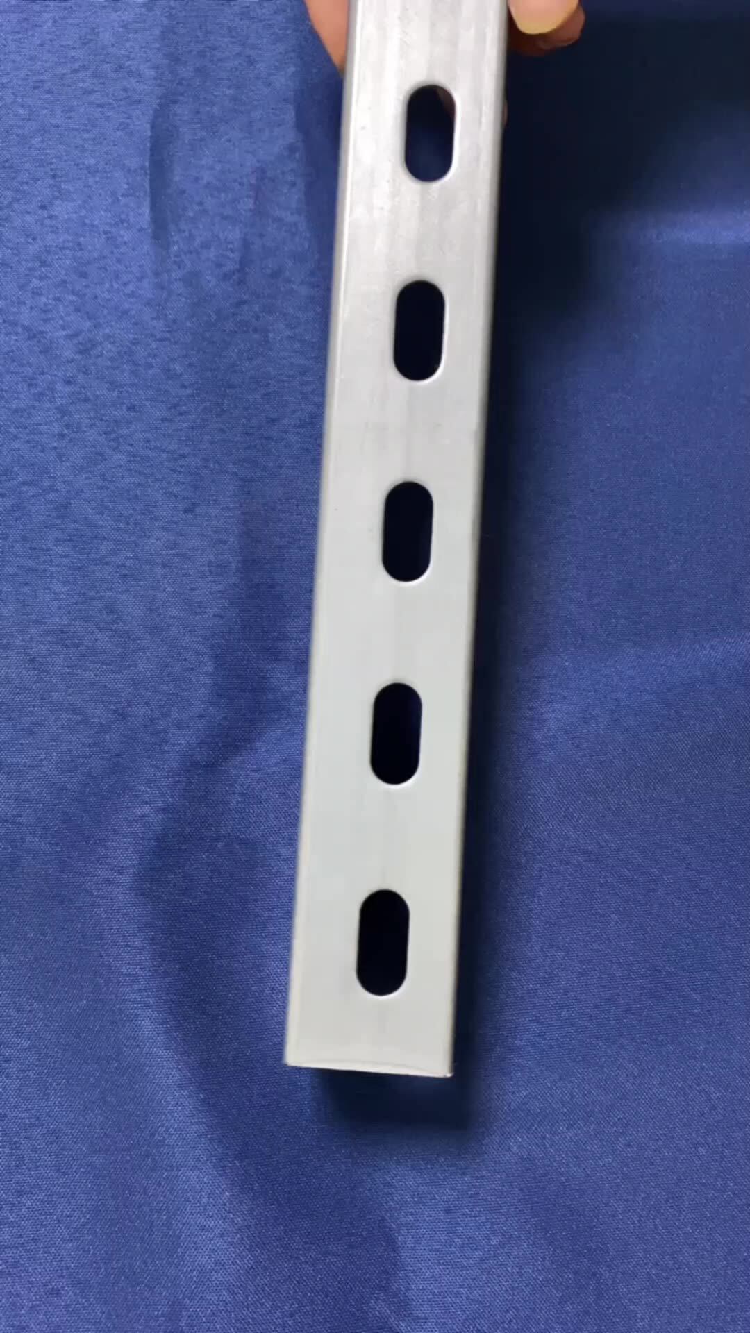 Hot Dip Galvanized Mild Steel Unistrut 41x21 Slotted Strut C Channel ...