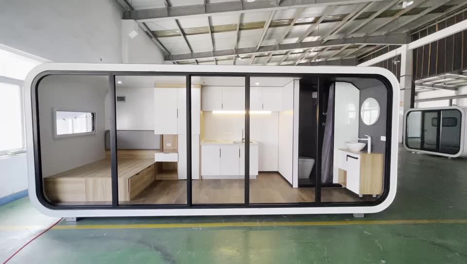 Soundproof Granny Houses Glamping Houses Prefab Tiny House Living Mini ...