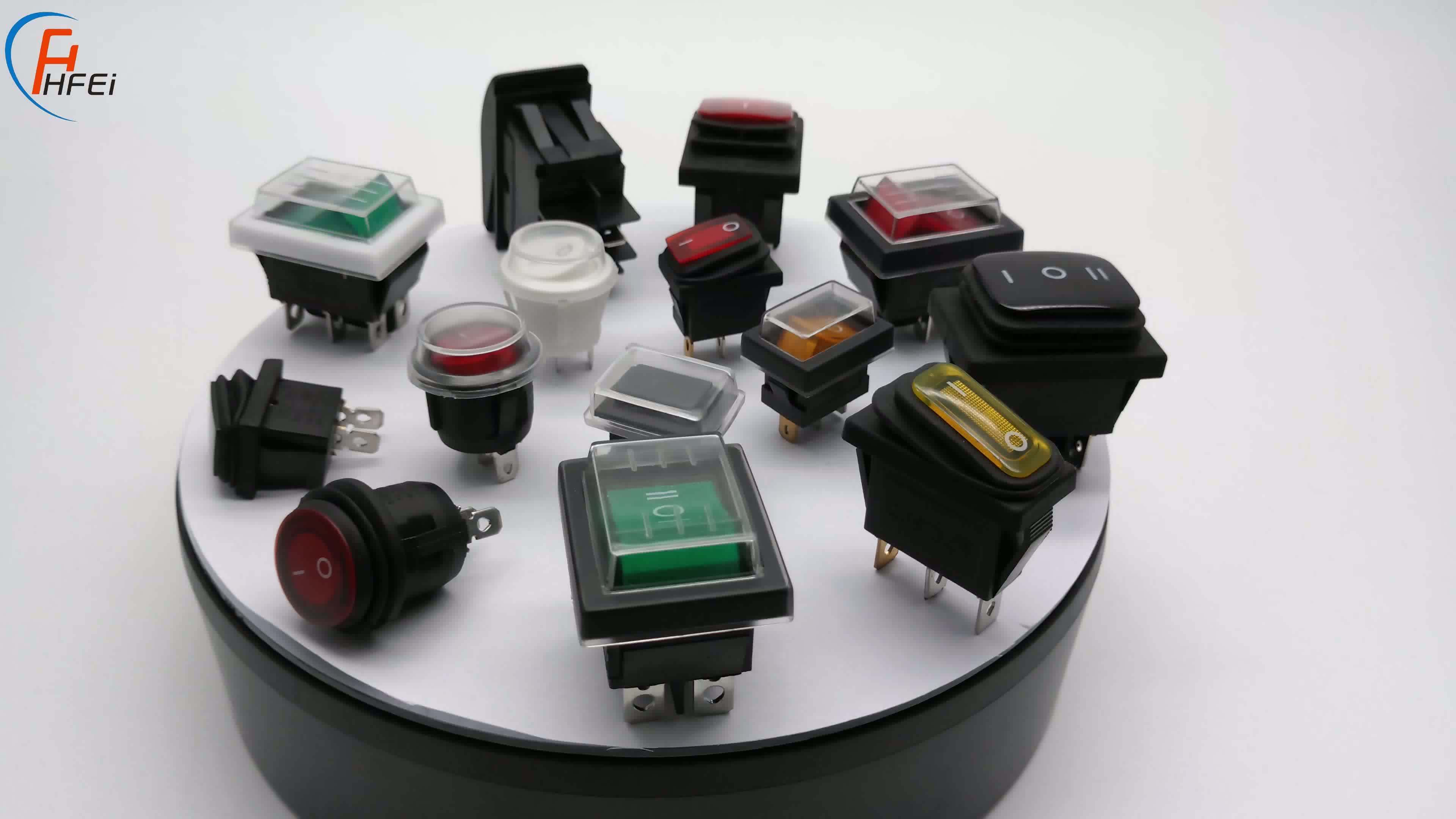 12 Volt Kema Keur Marine 250vac 16a T100 55 Rocker Switch Waterproof ...