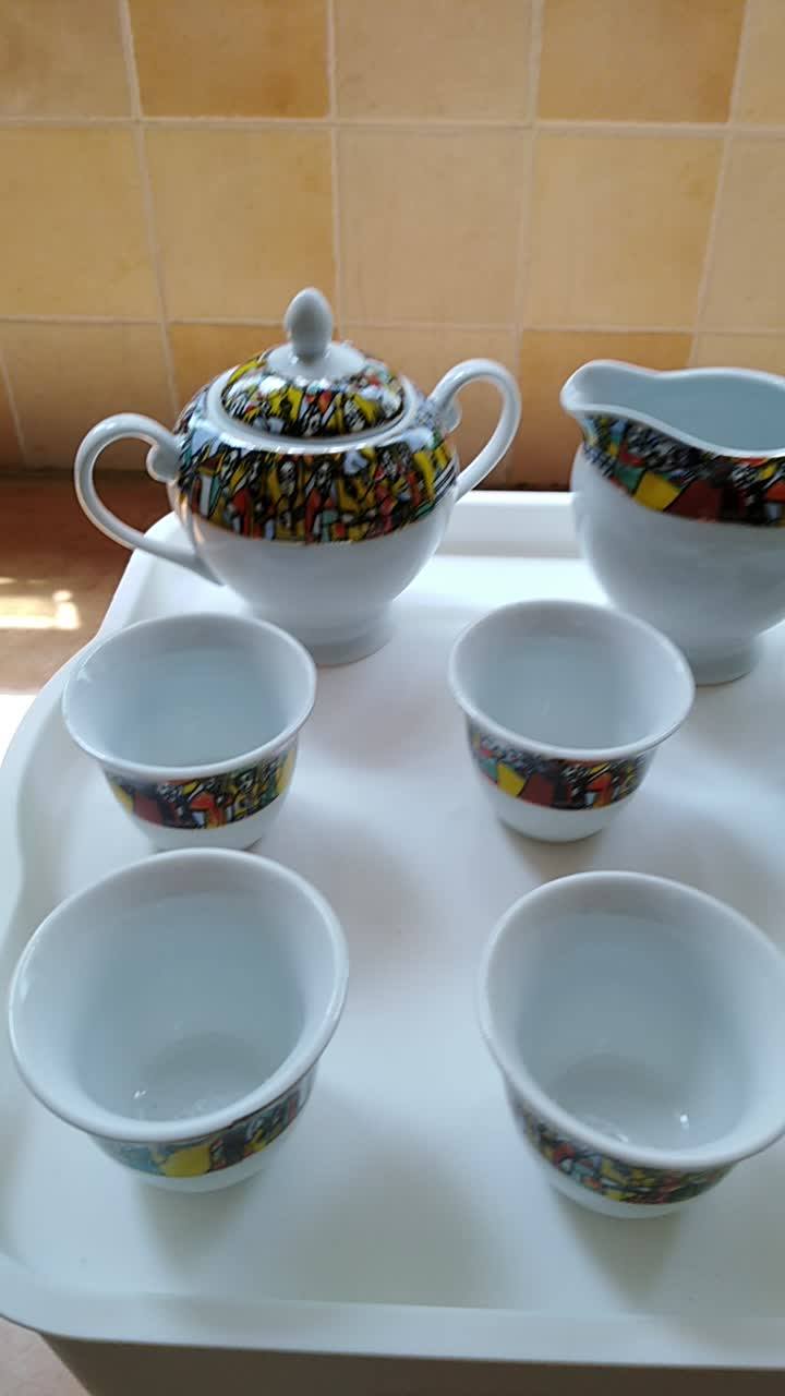 Ceramic Jebena For Ethiopian Coffee Ceremony Saba Design - Buy ...