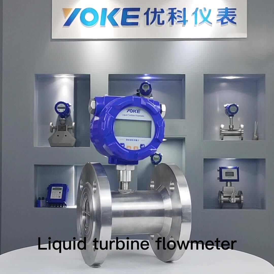 Hydraulic Flowmeter High Pressure 420bar Turbine Flow Meter For ...