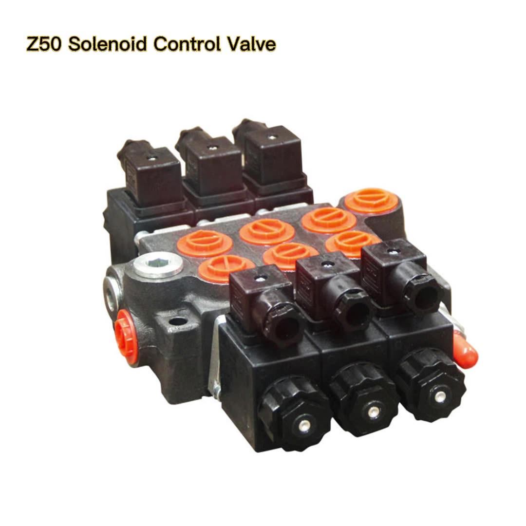 Industrial Machinery Z50 Solenoid Control Valve With Middle-high ...