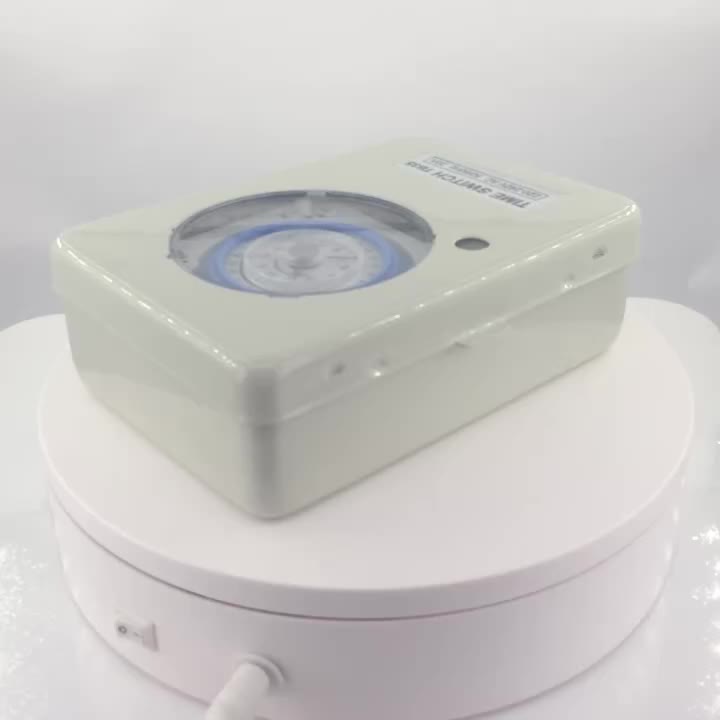 Ac220v 24hours Mechanical Rotary Timer Switch Tb35 With Metal Box Time ...