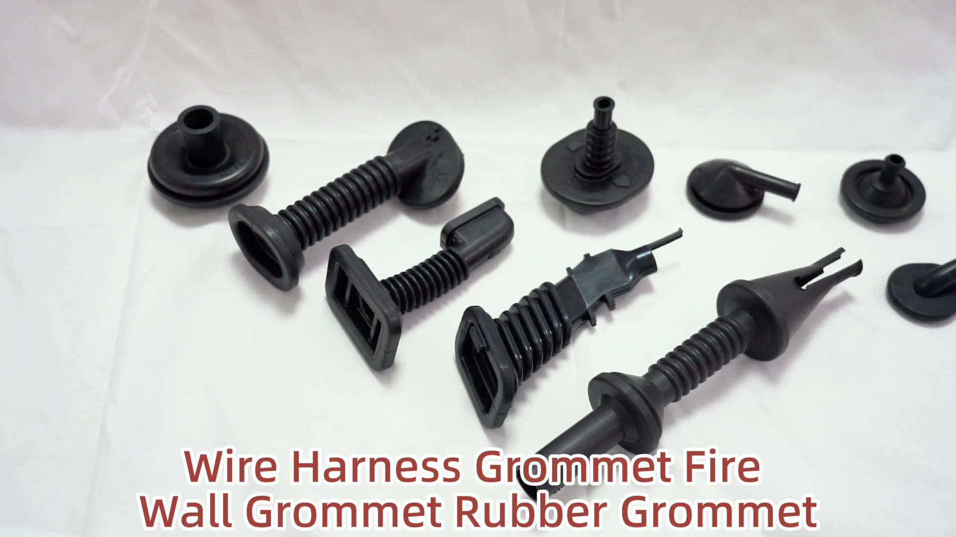 Customized Size Rubber Parts Rubber Door Grommet Wire Harness Boot Auto ...