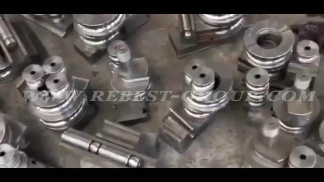 Tube Bending Machine Tools Mandrel Pressure Die Clamping Die Wiper Die ...