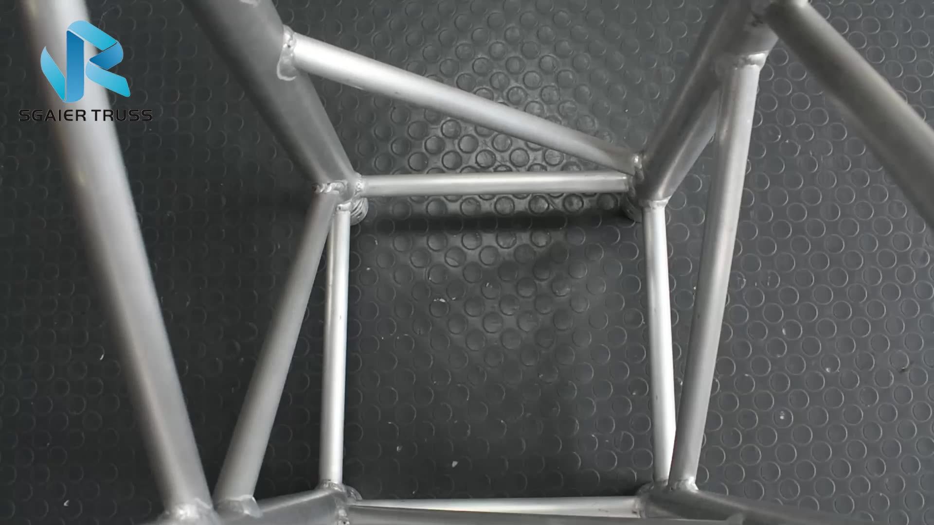 Aluminum Tube Truss,Arch Lighting Truss,Ground Support Truss System ...