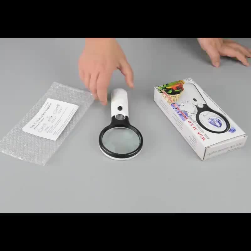 No 6902b 10x 20x 3 Led Light Handheld Magnifier Reading Map Newspaper No 6902b 10x 20x 3 Led Light Handheld Magnifier Reading Map Newspaper