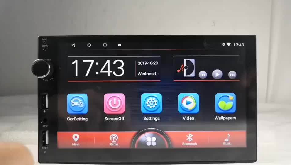 Touch Screen Android Auto Gps Video Radio Multimedia Speler Voor ...