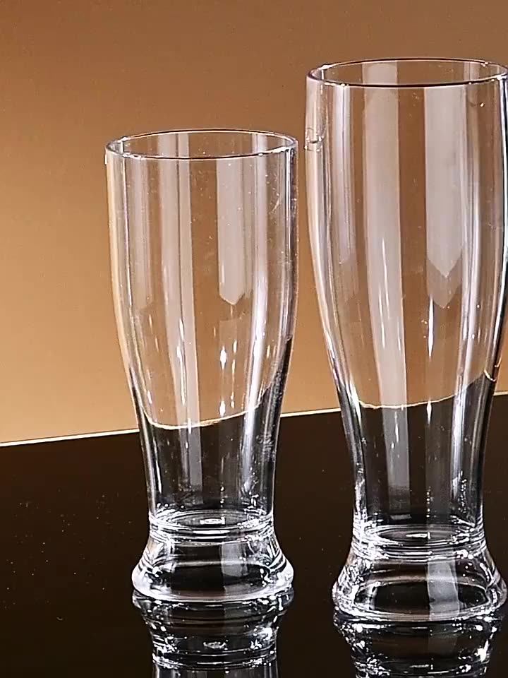 12oz Pc Beverages Glass Clear Unbreakable Plastic Cup For Beach Plastic ...