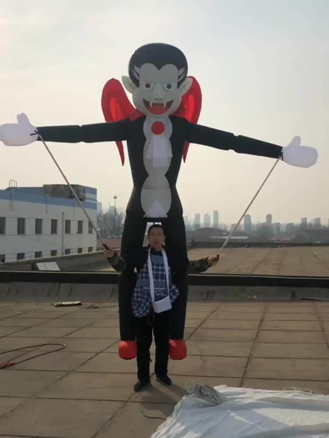 Street Festival Parade Decoration Inflatable Walking Puppet Man Cartoon ...