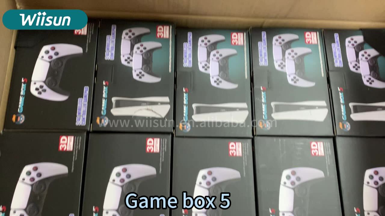 D Game Box 5 4k Output Video Game Console P5 Plus Gaming Consola De ...
