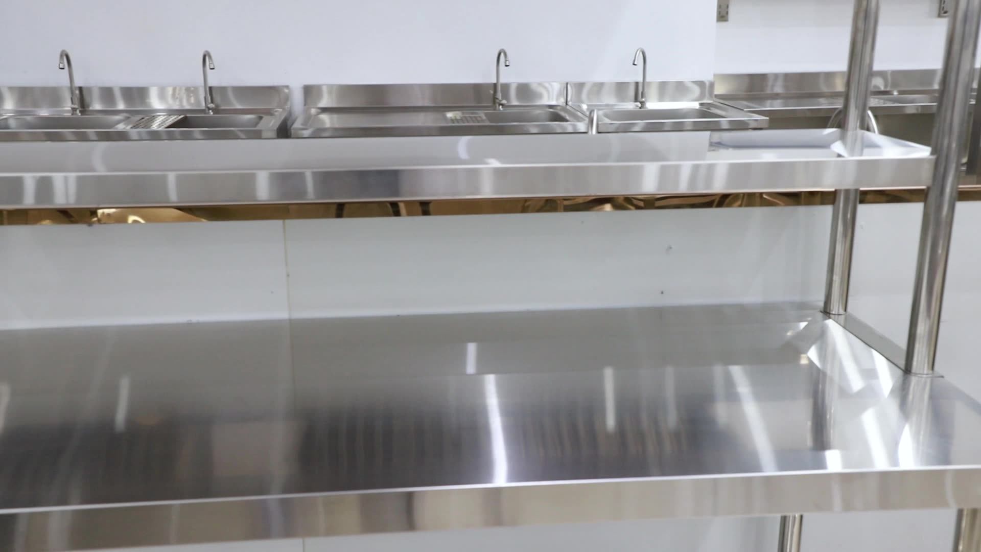 Australia Hotel Restaurant Furniture Commercial Flat Chef Work Bench ...