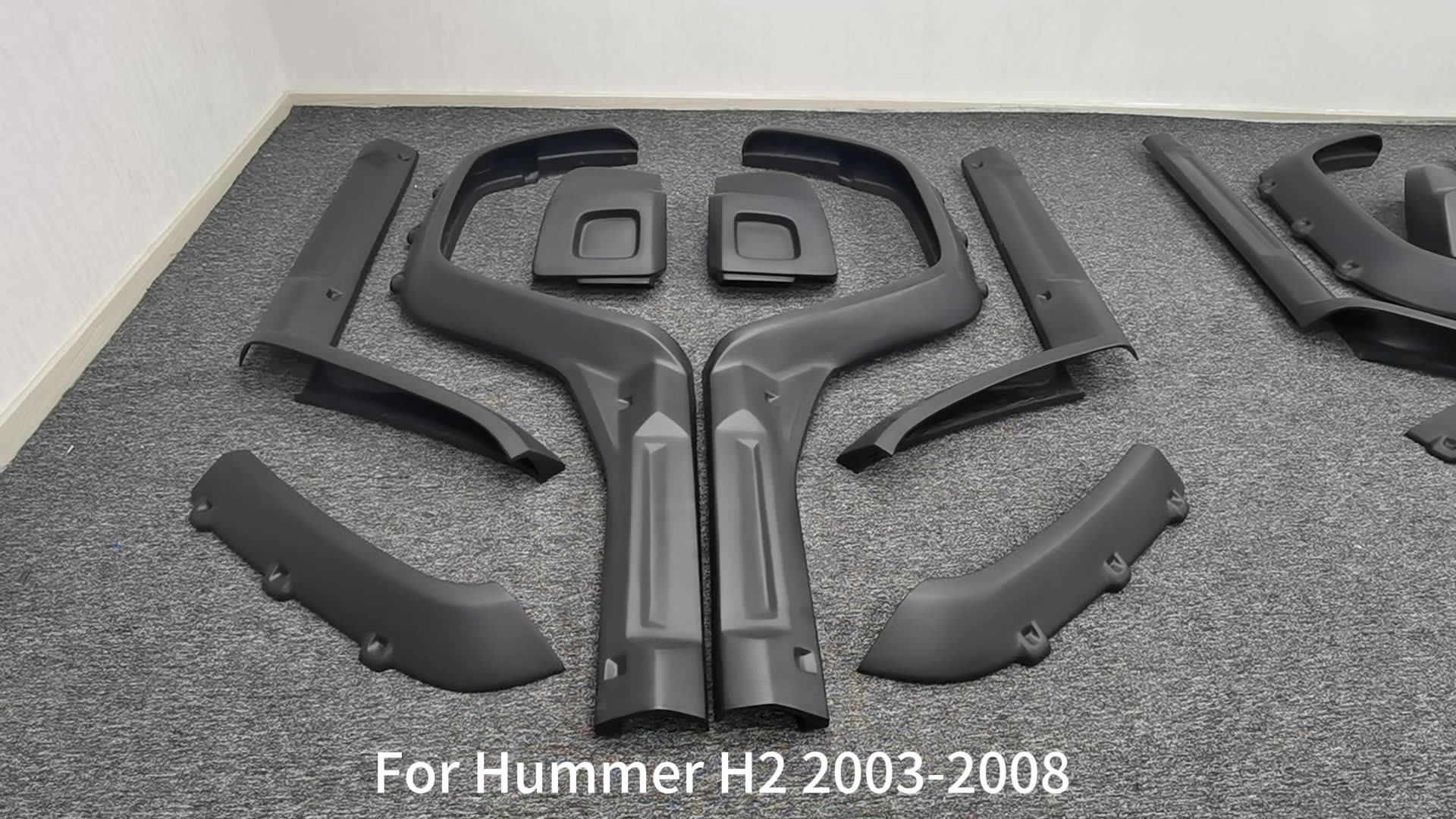 Highly Fit Bumper For Hummer H2 2003-2008 Front Rear Fender Frp ...
