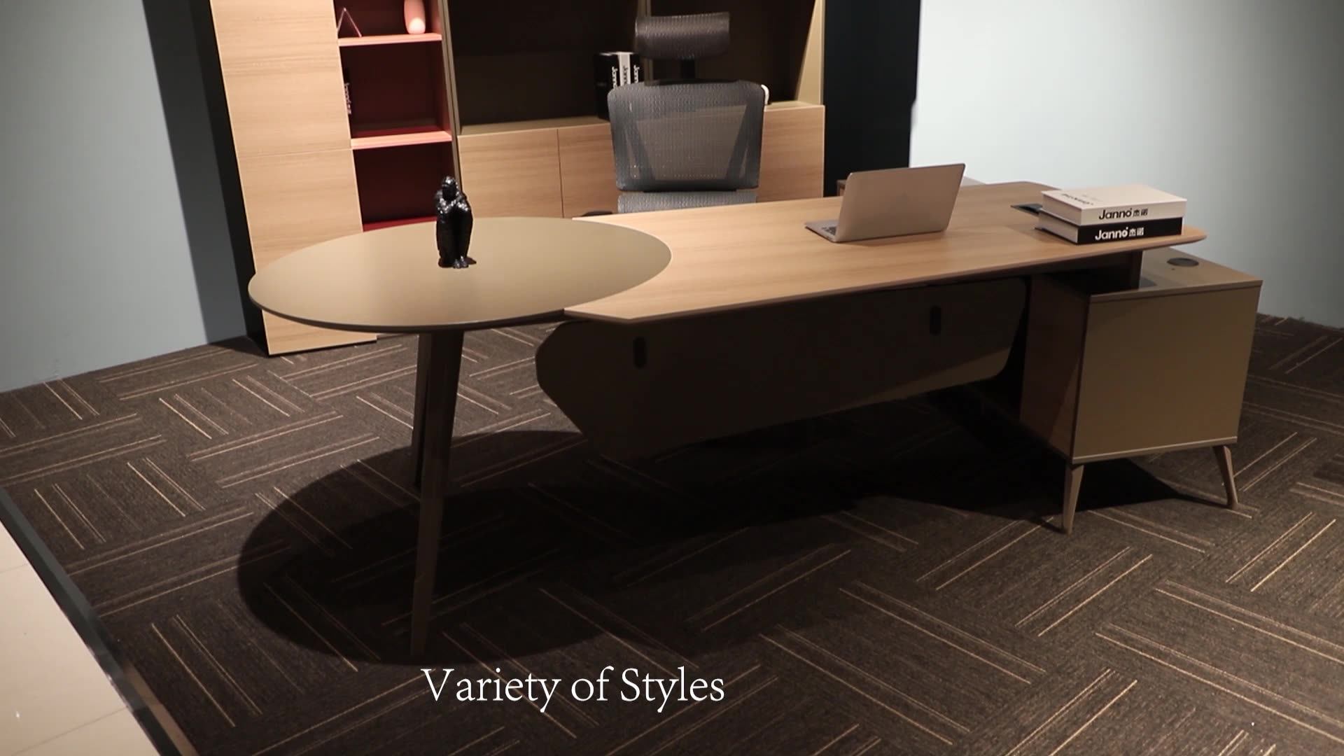 Modern Office Furniture Staff Table 4 Seater Office Partition Options ...