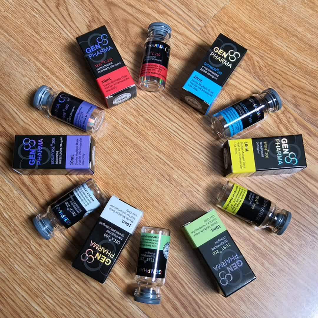 Zpt13-181 Custom Hgh 10 Vials 3ml Bottle Packing Folding Box Paper 10ml ...