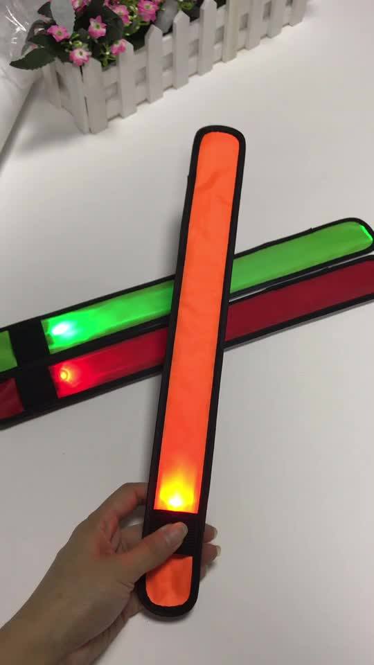 Ultra High Visibility Led Slap Band Bracelet Armband - Buy Ultra High ...
