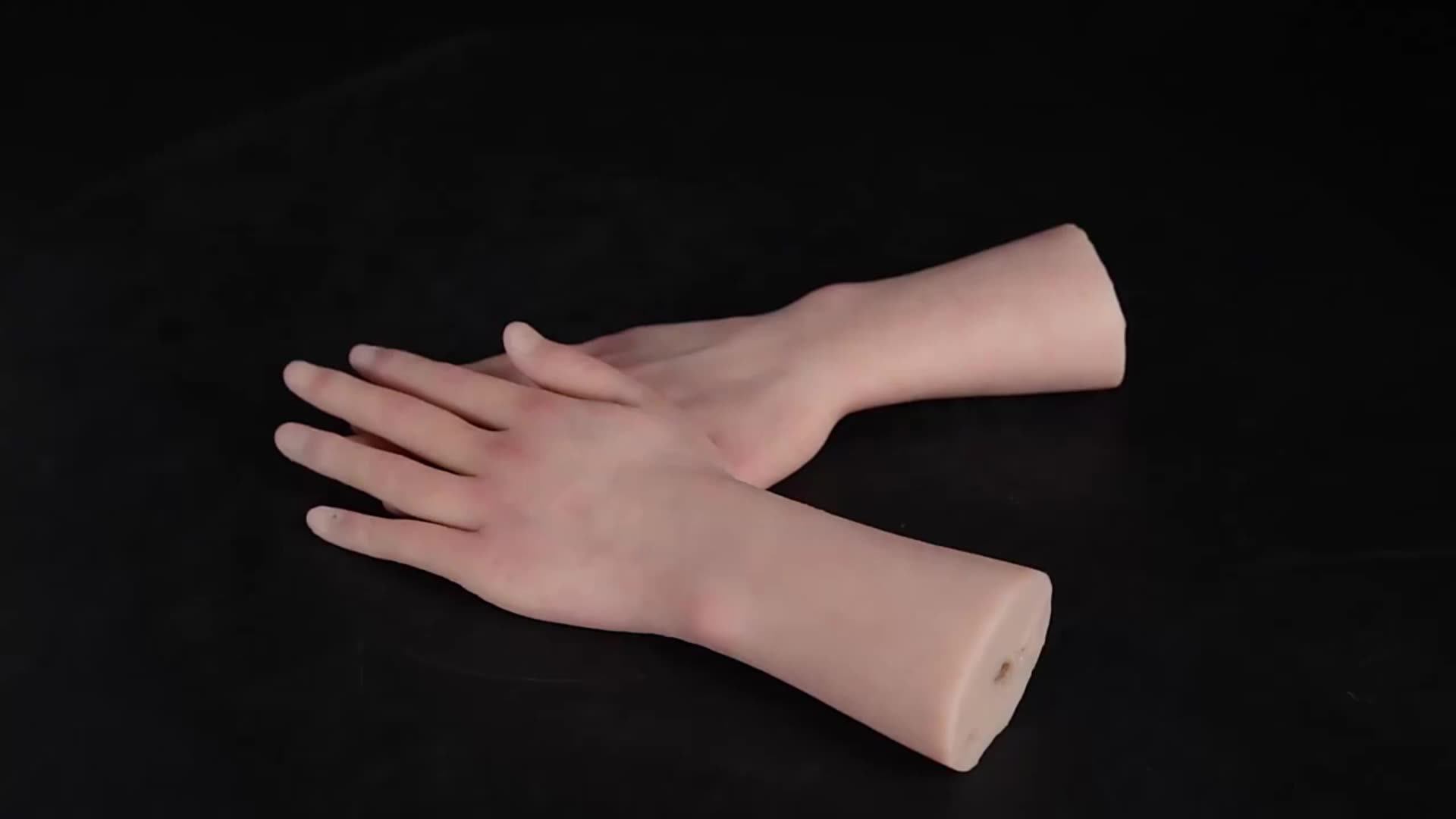 Eta Realistic Silicone Prosthetic Hand Display Jewelry Female Hand ...