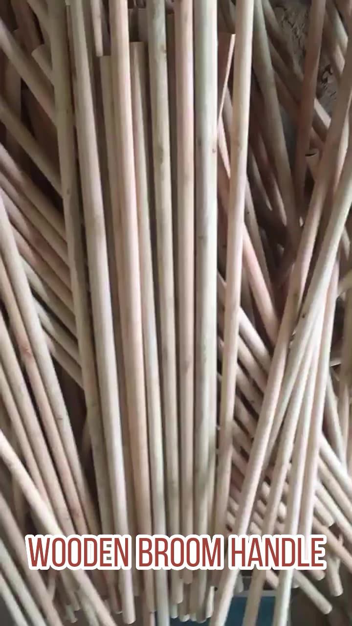 Wholesale Price Customized Size Wooden Broom Handle Stick Wood ...