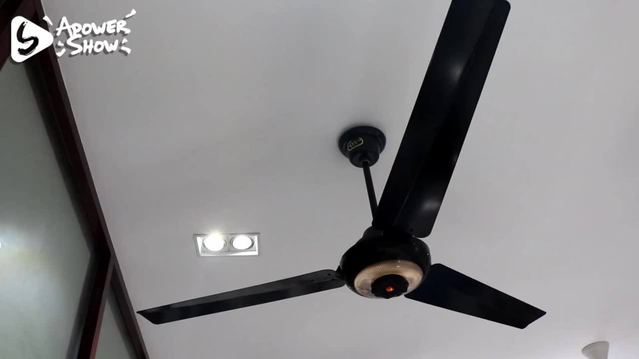 62 Inch Electric Ceiling Fan With High Rpm Industrial Style Big Power ...