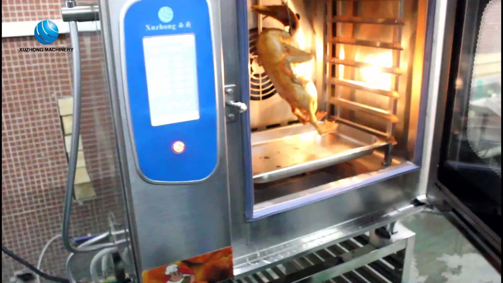 Multi Functional Combi Steamer Oven Chicken Steamed Machine Industrial ...