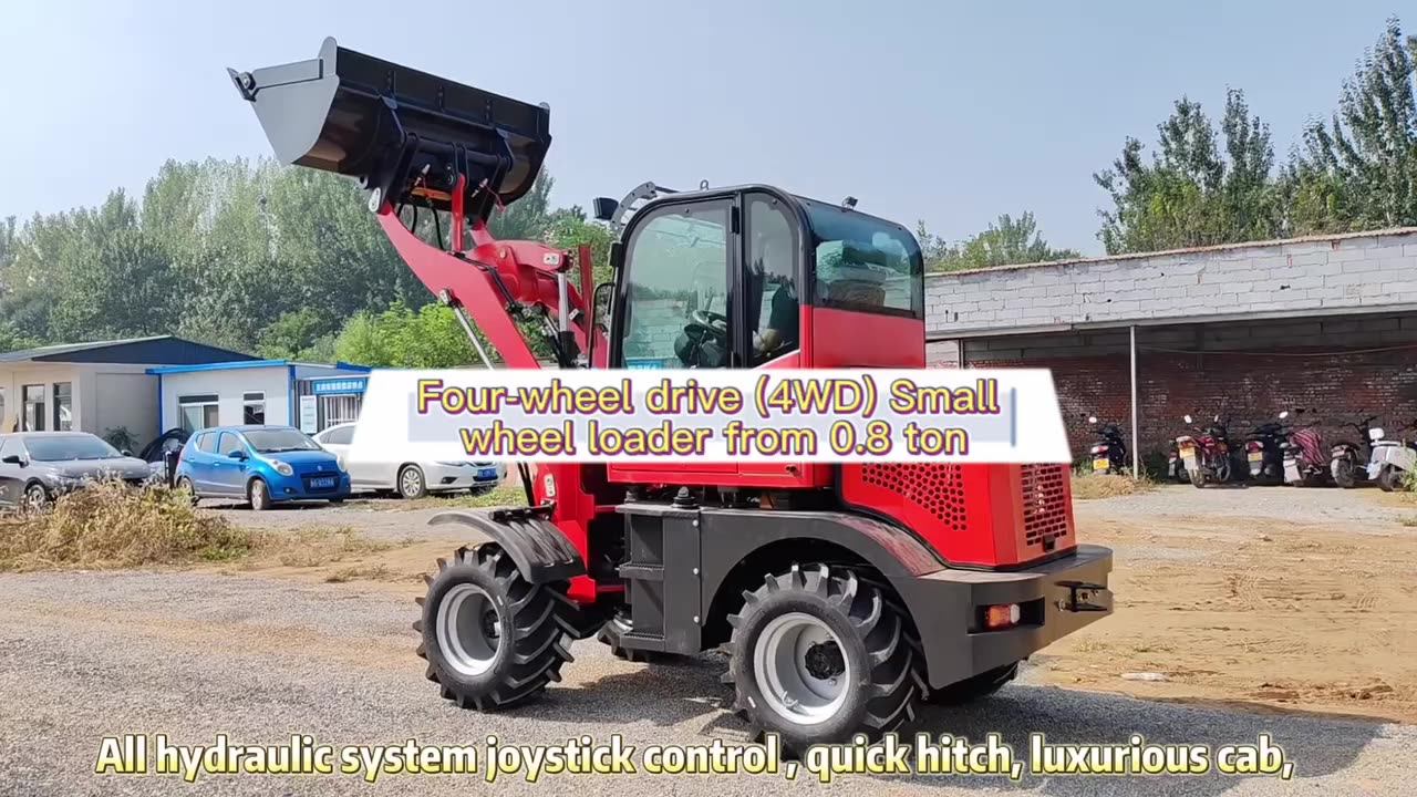 Hydraulic Joystick Low Manual Mini Tractor Self Soil Loader Skip Loader ...
