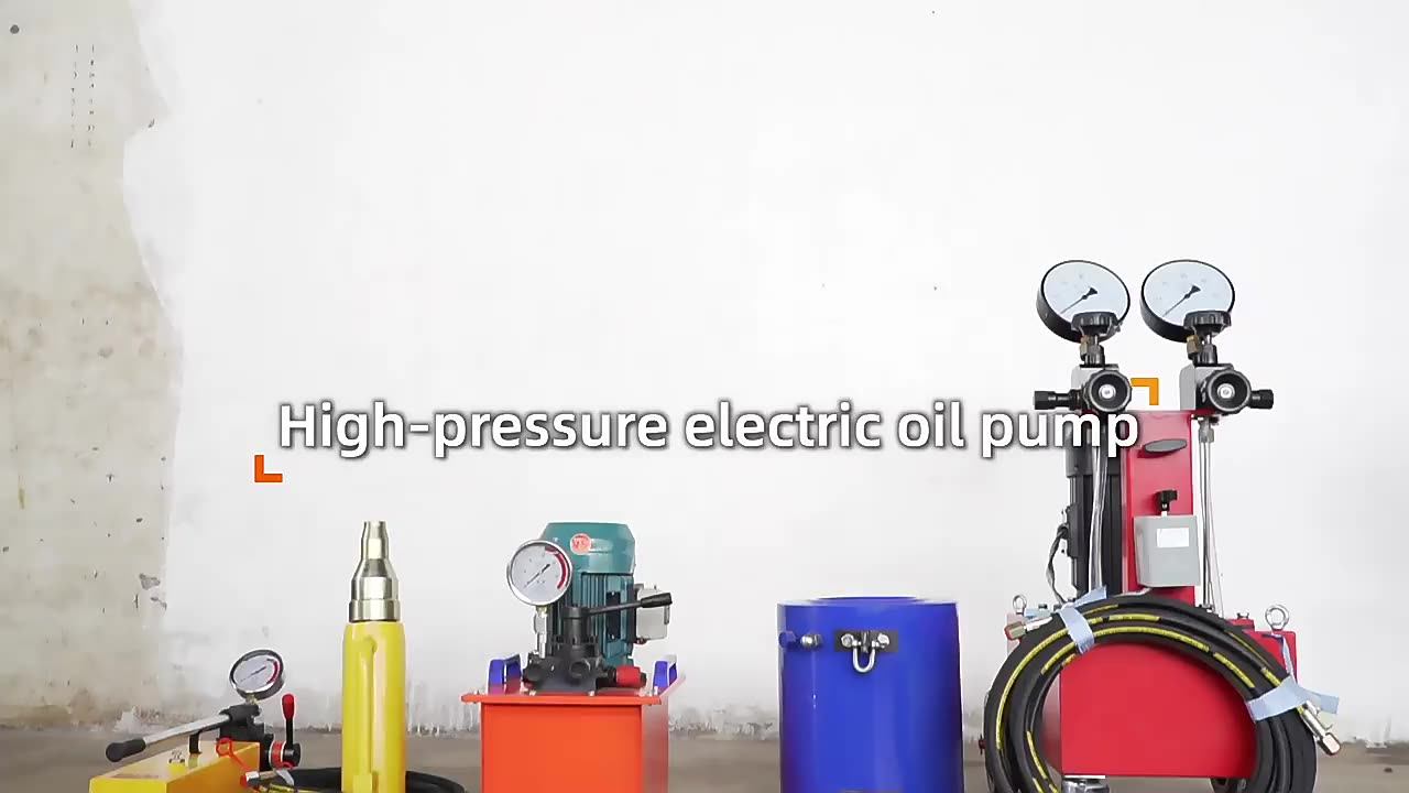 Pompe Hydraulique 220v Electric Hidrolik Pompa 700 Bar High Pressure ...