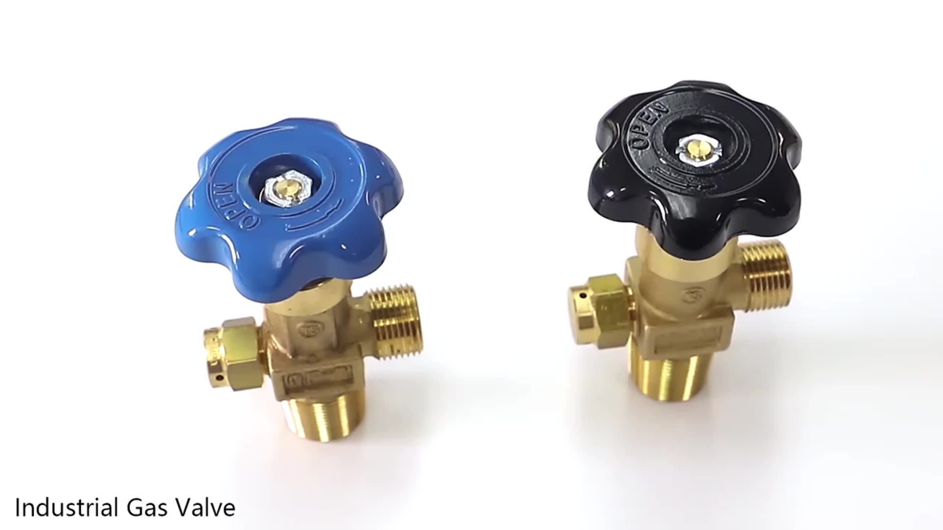 Sian Safety Industrial Gas Cylinder Valve O2 N2 Flapper Type Brass ...