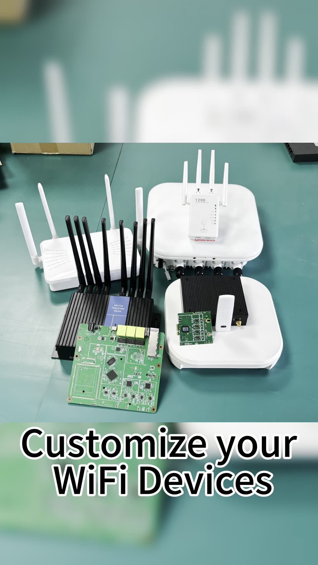 5g Tri-band Wifi7 Router Cpe Ap 10gbps Wireless Indoor Wifi Openwrt 802 ...