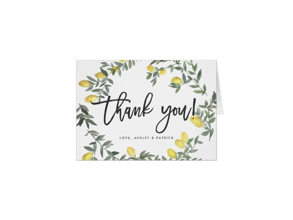 Custom Printing Floral Thank You Cards Bulk Thank You Cards Note - Buy ...